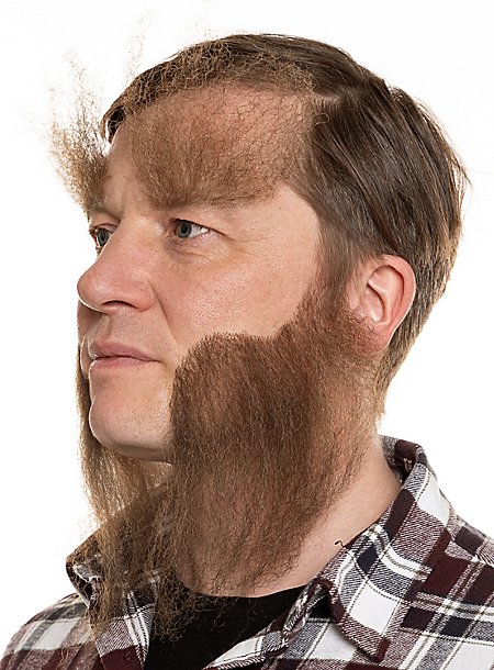 Backenbart Bestie mit Echthaar Anteil in 6 Farben - andracor.com