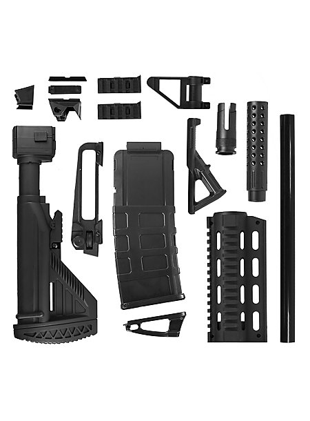 NERF Stryfe M4 / AR-15 Conversion mit Body / Mod Kit - schwarz ...