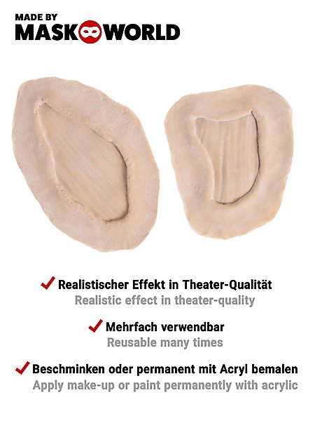 Offene Fleischwunde Latexapplikation - andracor.com