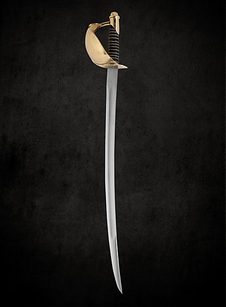 US Navy Cutlass M1860 Gold - supremereplicas.com