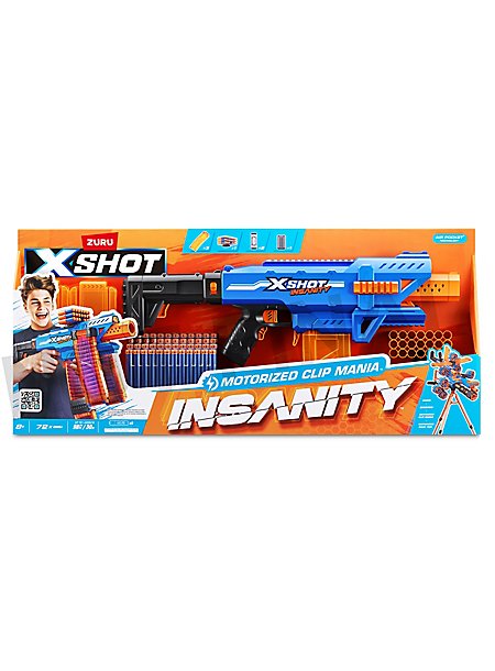 X-Shot INSANITY Motorized Clip Mania - andracor.com