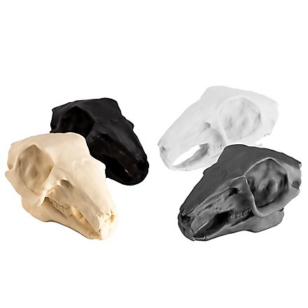 3D-printed rabbit skull for self-painting (10cm) - andracor.com