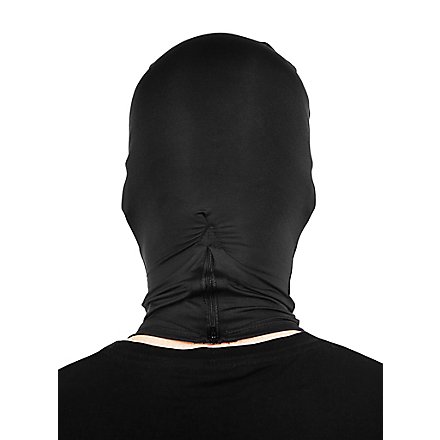 Black fabric full face mask - andracor.com