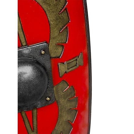 Bouclier Romain - Rouge (100x65cm) - andracor.com