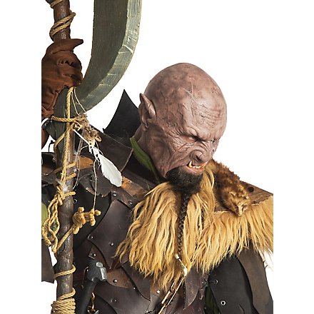 Chinless silicone orc mask - Grakharr - andracor.com