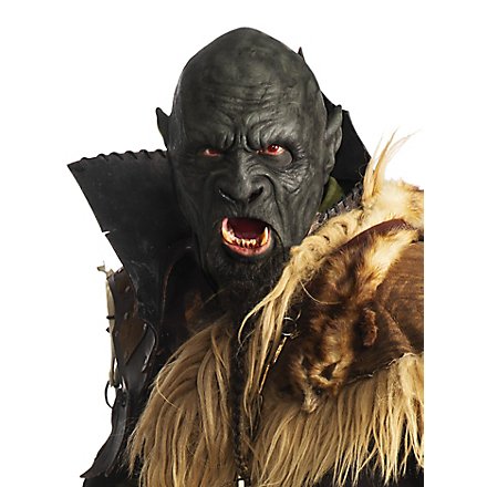 Chinless silicone orc mask - Grakharr - andracor.com