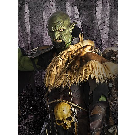 Chinless silicone orc mask - Rakhattash - andracor.com