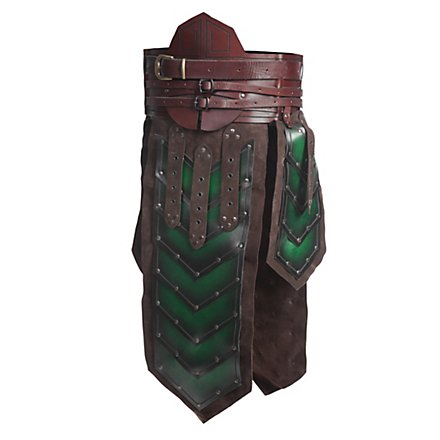 Armour Set - Dwarf green-brown - andracor.com