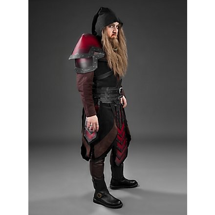 Armour Set - Dwarf red-black - andracor.com