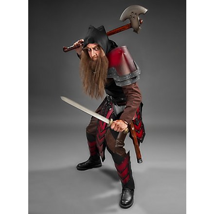 Armour Set - Dwarf red-black - andracor.com
