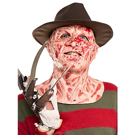Freddy Nightmare Mask made of silicone - Deluxe - andracor.com
