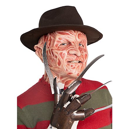 Freddy Nightmare Mask made of silicone - Deluxe - andracor.com