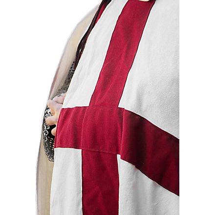 Medieval cape with hood and cross - Templar - andracor.com