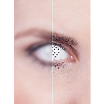 White Mesh Prescription Contact Lens - andracor.com