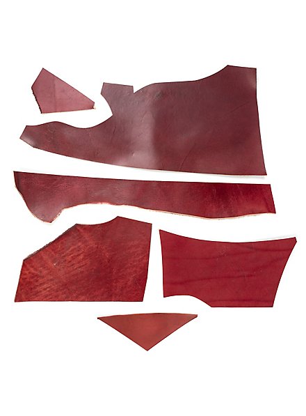 Armour grade leather remains - red - andracor.com