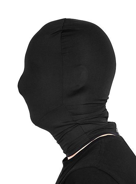 Black fabric full face mask - andracor.com