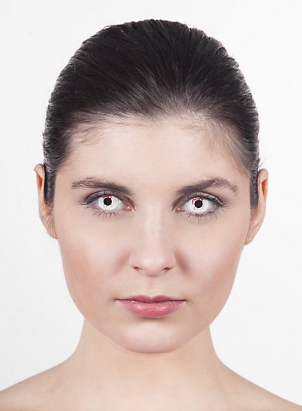 Bleeding Eye white Effect Contact Lenses - andracor.com