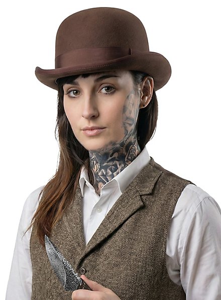 Bowler Hat brown - andracor.com