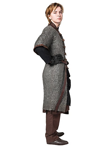 Chainmail short sleeved, rivetted - Royal Guard - andracor.com