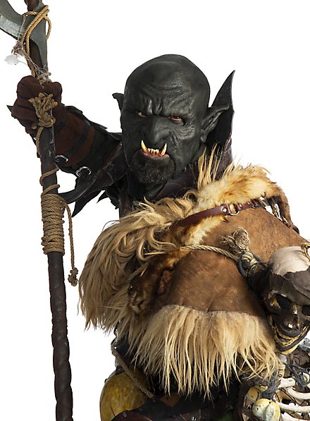 Chinless silicone orc mask - Rakhattash - andracor.com