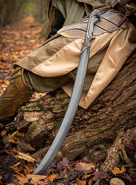 Elven Sword - Curved 90cm Larp weapon - andracor.com