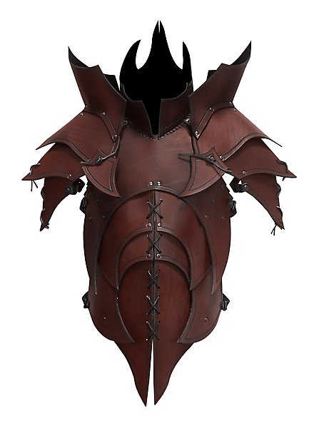 Leather Armour with shoulders - Demon - andracor.com