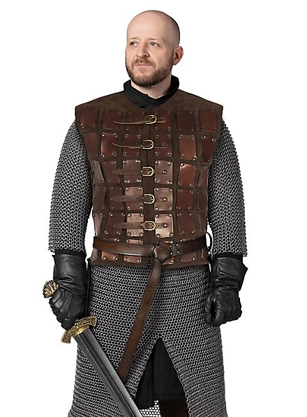 Leather Brigantine - Adventurer, short - andracor.com