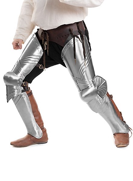 Leg plate armour - Greifenfels - andracor.com