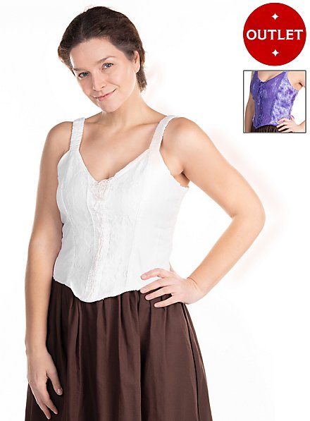 Medieval bodice off the shoulder - Gothica - andracor.com