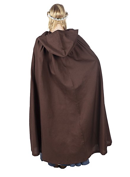 Medieval cloak with hood, short - Gordion - andracor.com