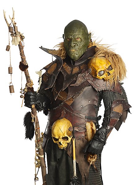 Silicone orc mask - Grakharr - andracor.com