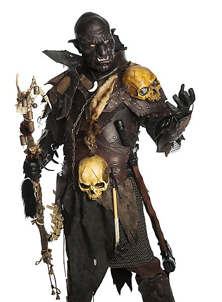 Silicone orc mask - Rakhattash - andracor.com