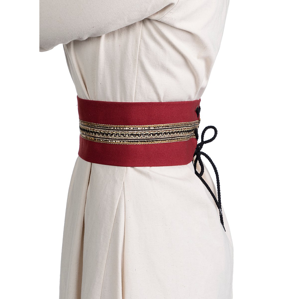 Decorated fabric belt - Jeanne - andracor.com