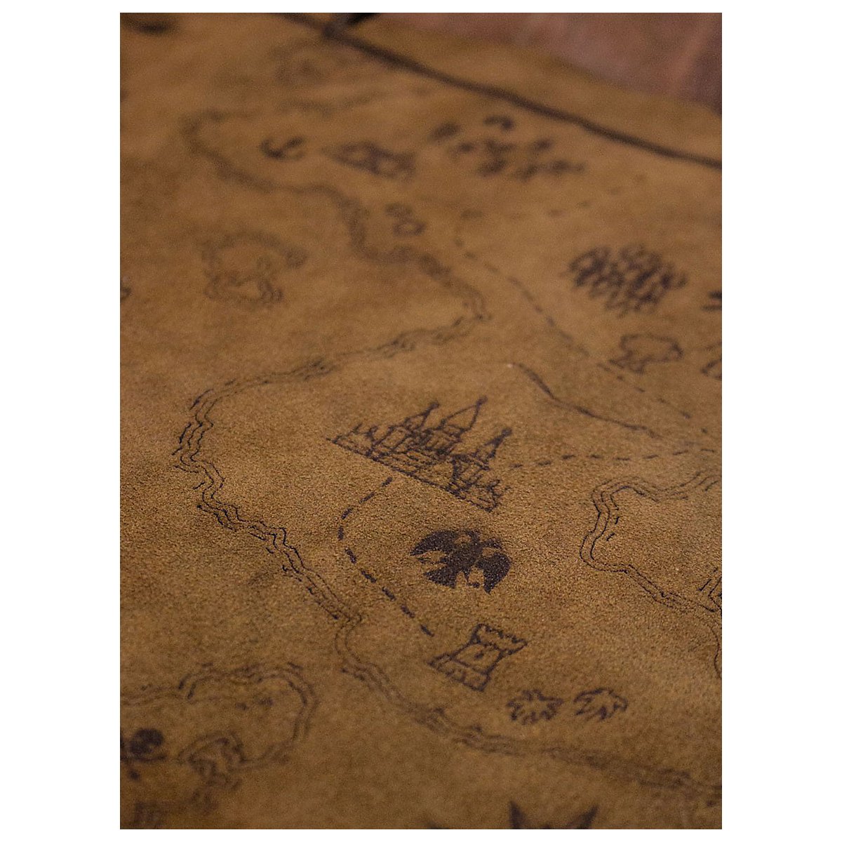 Fantasy leather map - Explorer - andracor.com