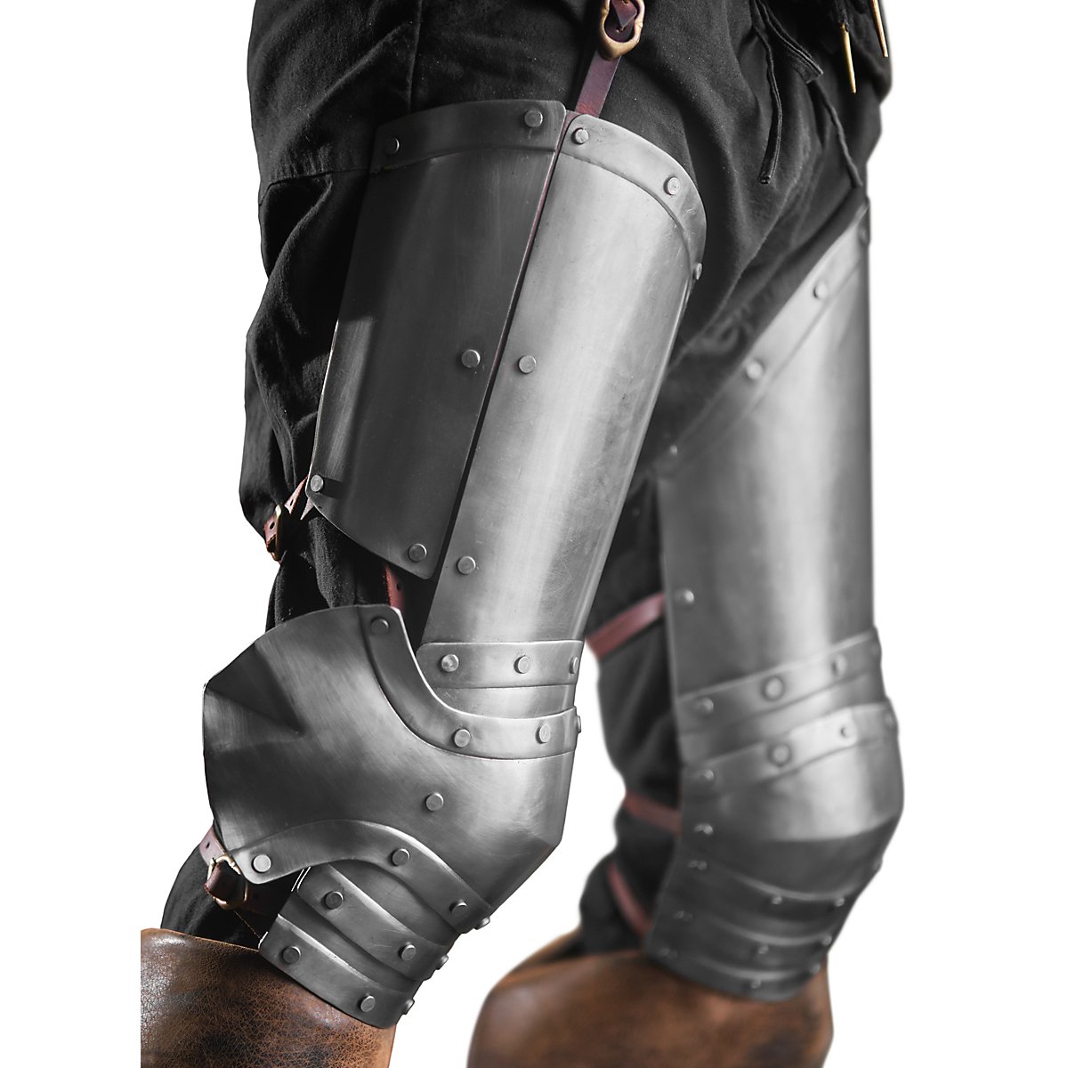 Leg plate armor - Captain - andracor.com