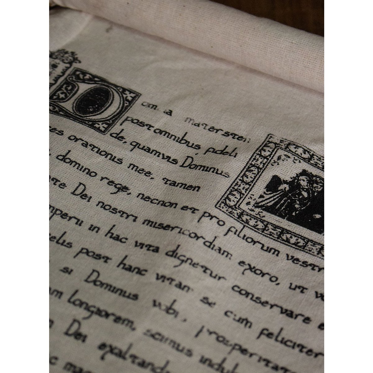 Linen Scroll - Middle Ages - andracor.com