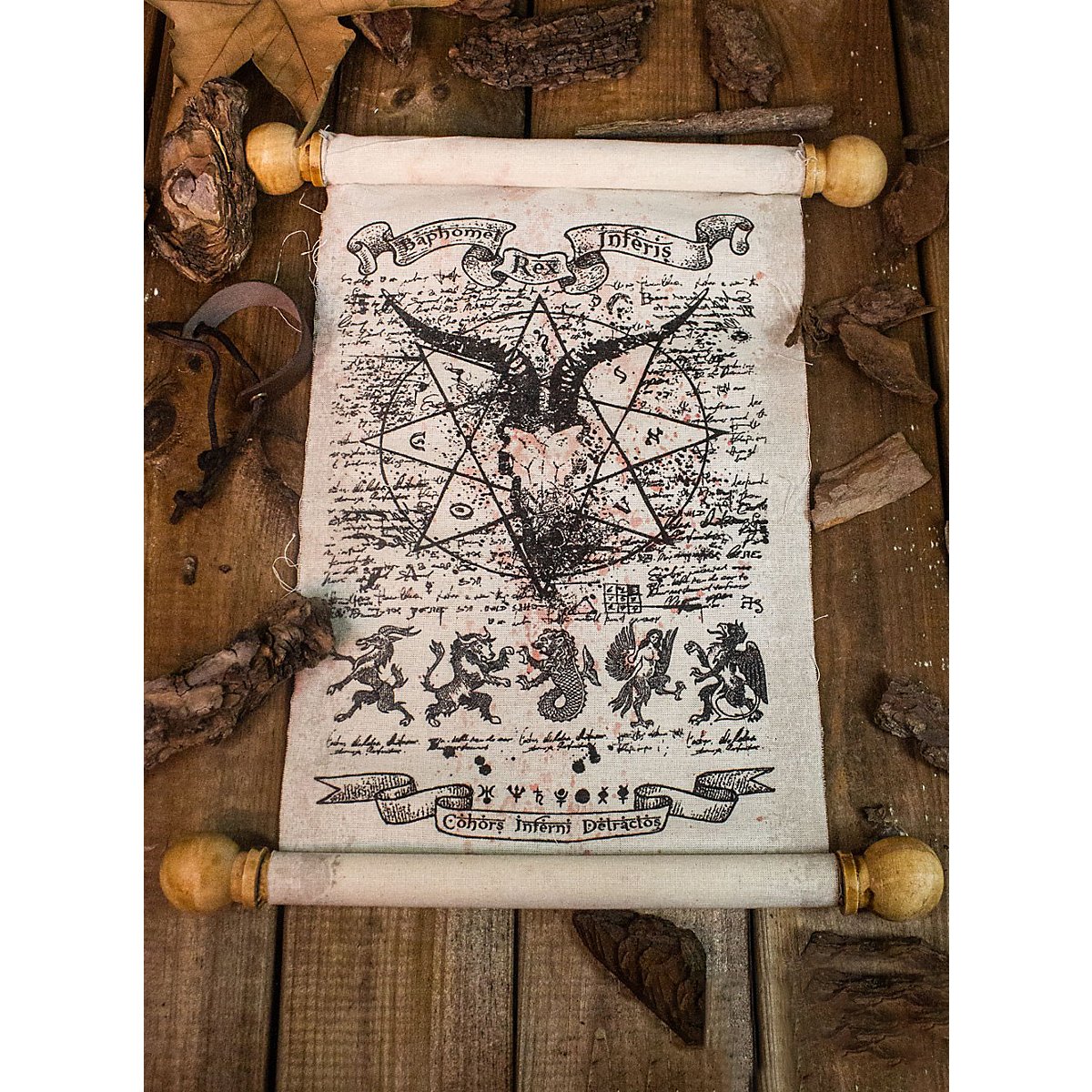 Linen Scroll - Summoner - andracor.com