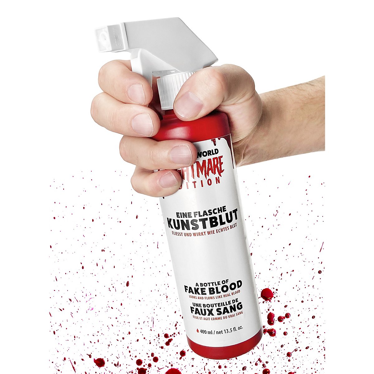 Blood splatter fake blood spray 400 ml - andracor.com