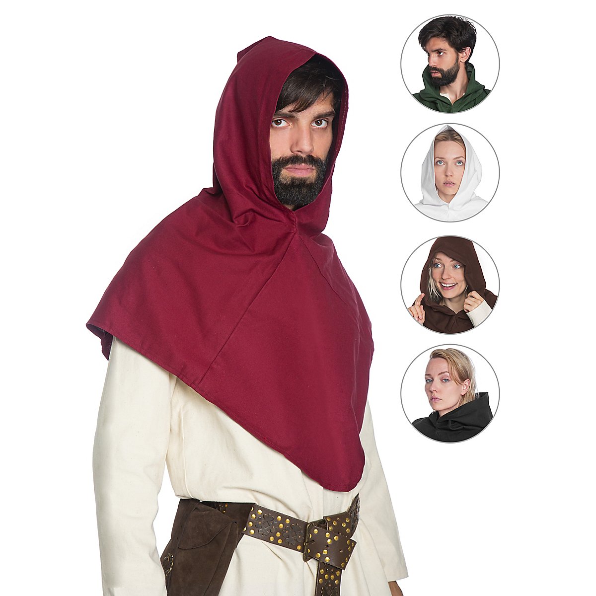 Chaperon medieval - Sigurd - andracor.com