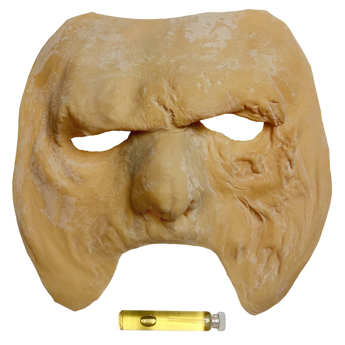 Latex Zombie Mask to stick on - andracor.com