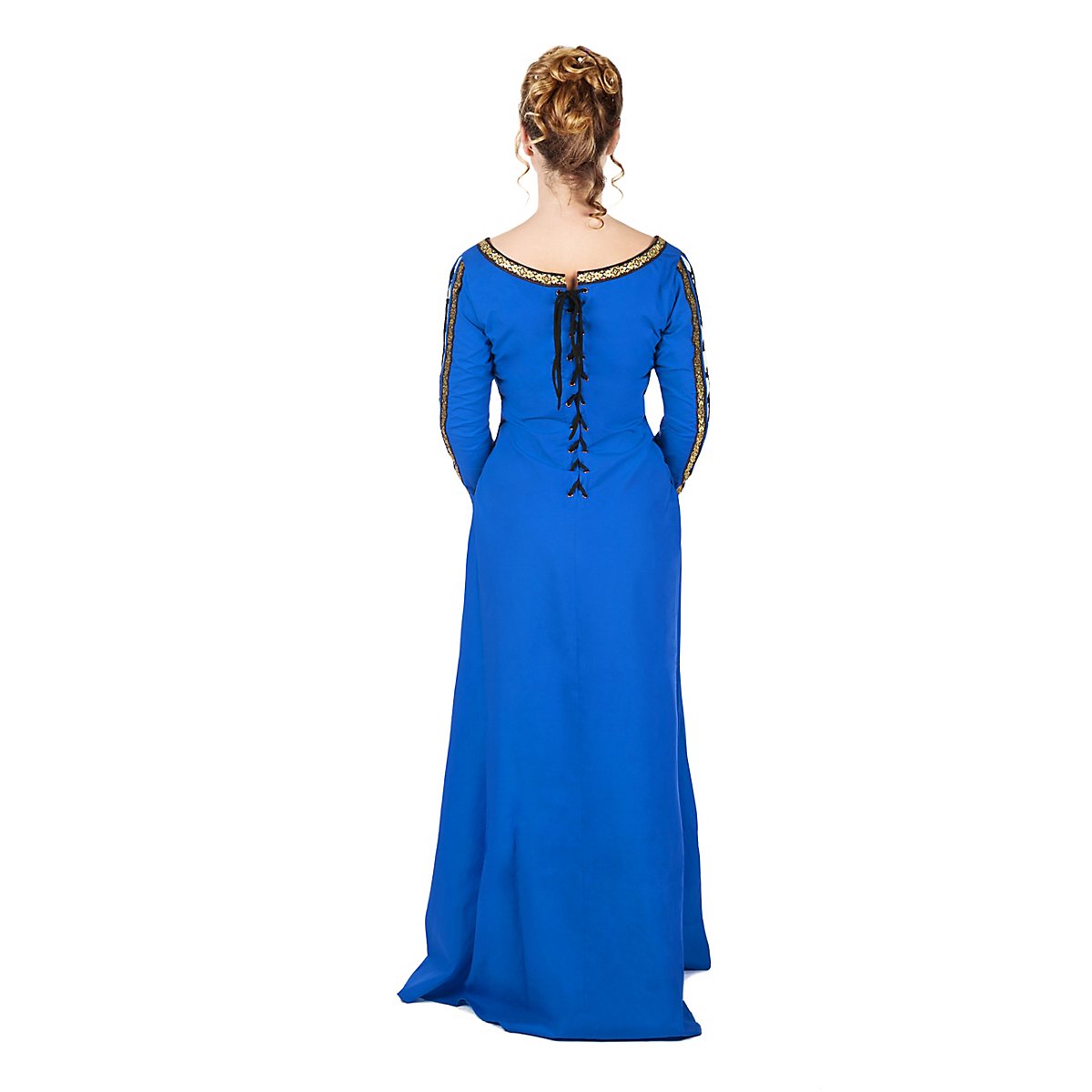 Robe médiévale - Beatrix, bleu - andracor.com