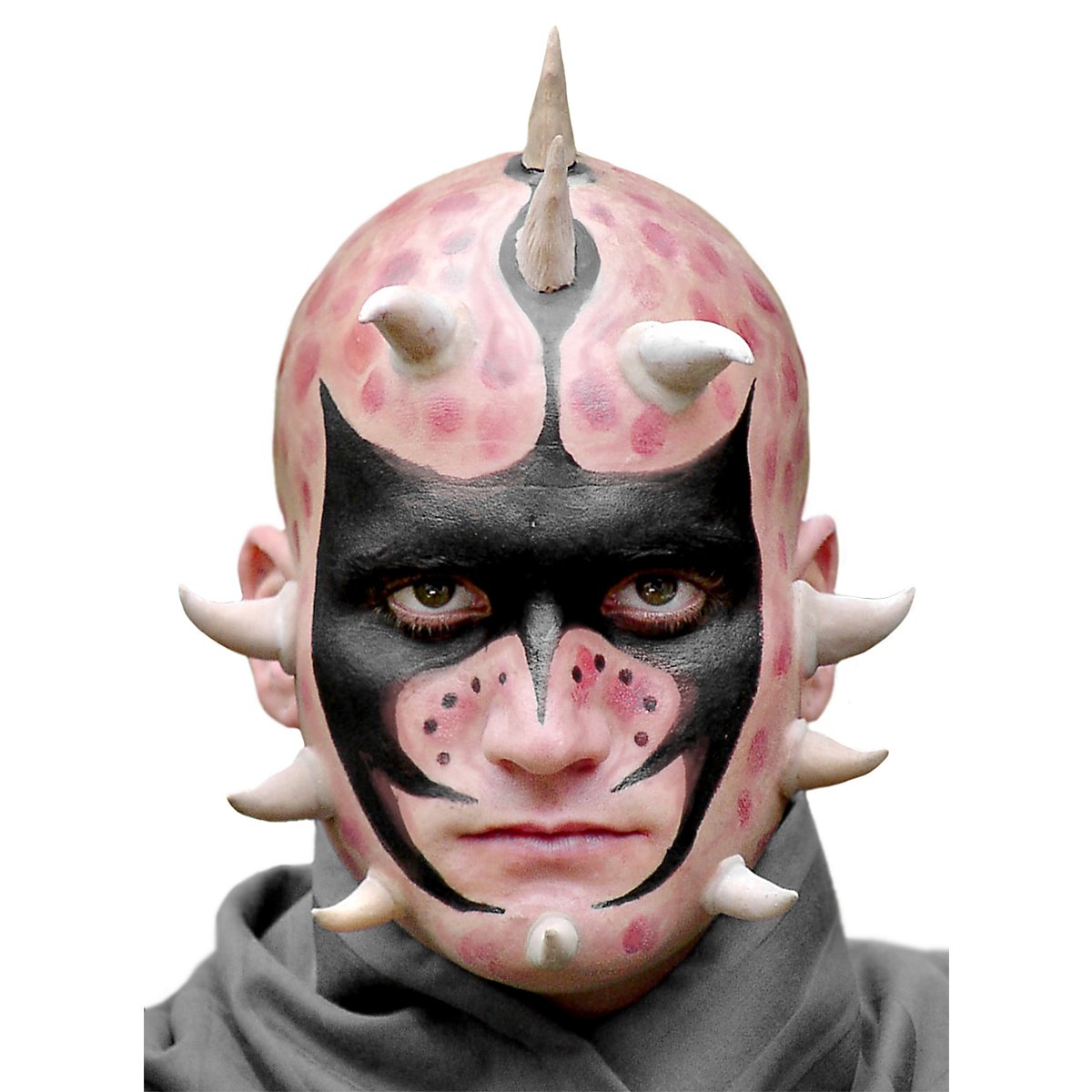 Small demon horns made of latex for sticking on - andracor.com