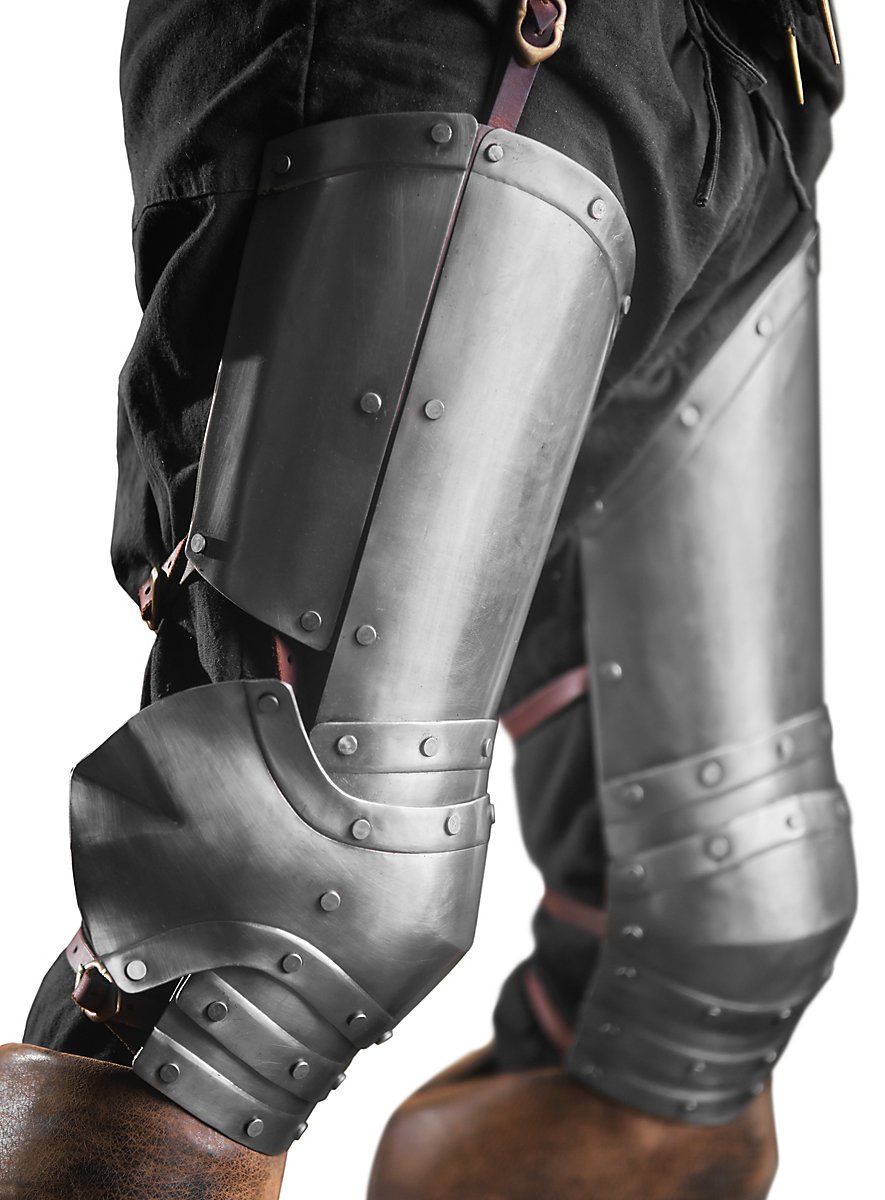 Leg plate armor - Captain - andracor.com