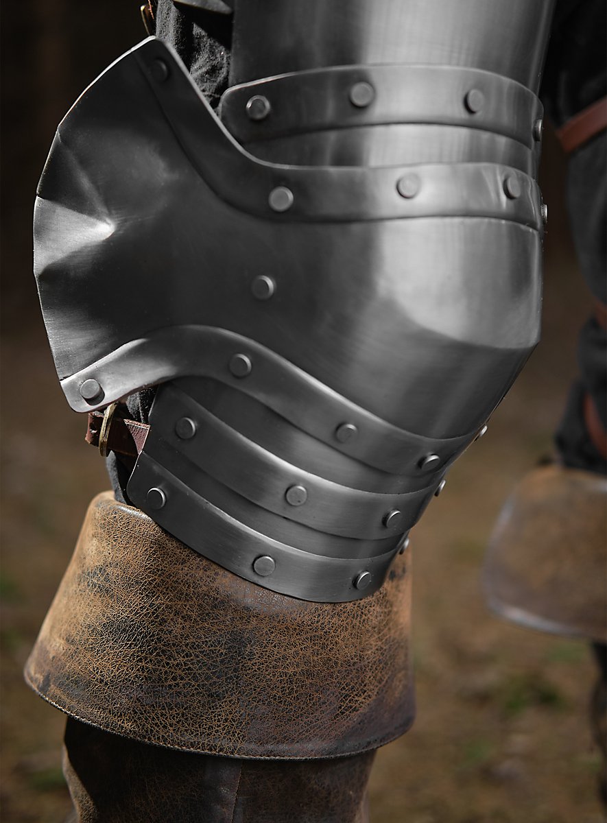 Leg plate armor - Captain - andracor.com