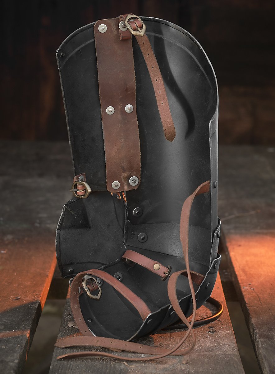 Leg plate armor - Captain - andracor.com