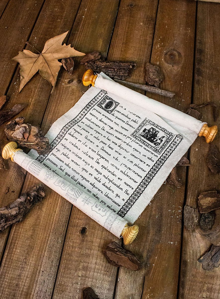 Linen Scroll - Middle Ages - andracor.com