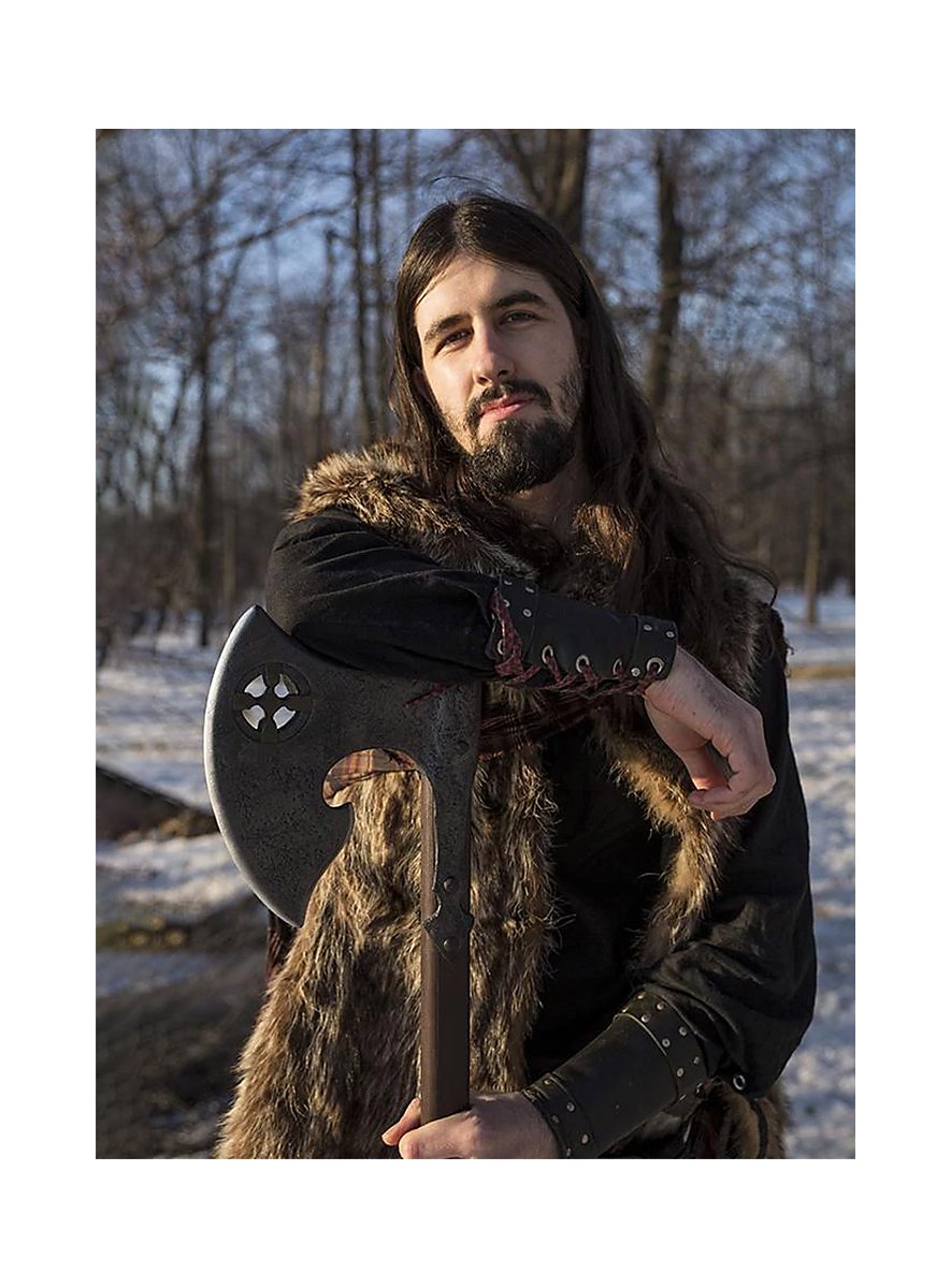 Ascia lunga - Yngvar Arma imbottita - andracor.com