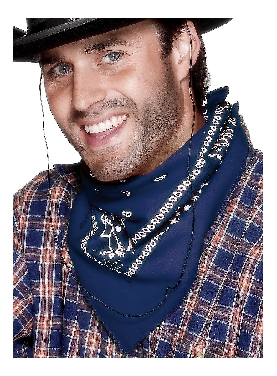 Cowboy Bandana blue - andracor.com