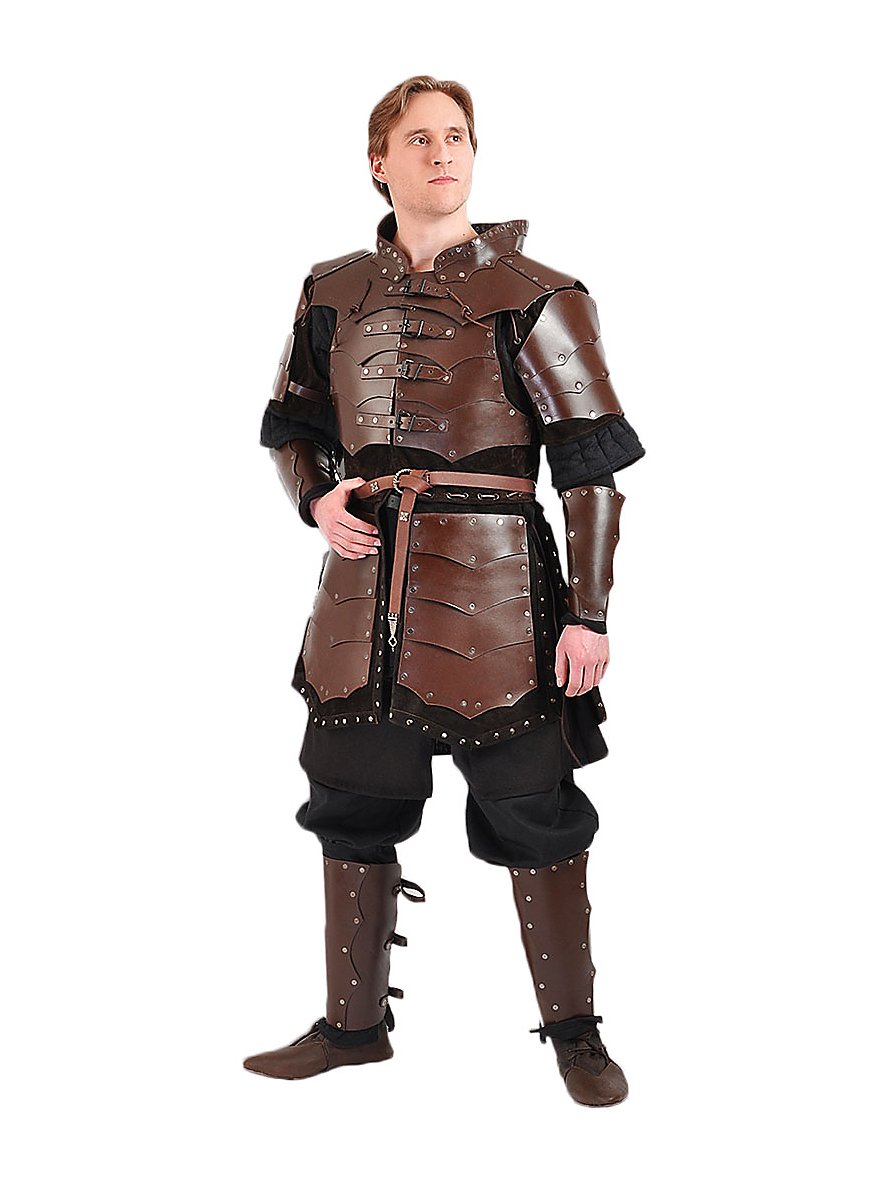 Leather Armor Assassin brown - andracor.com