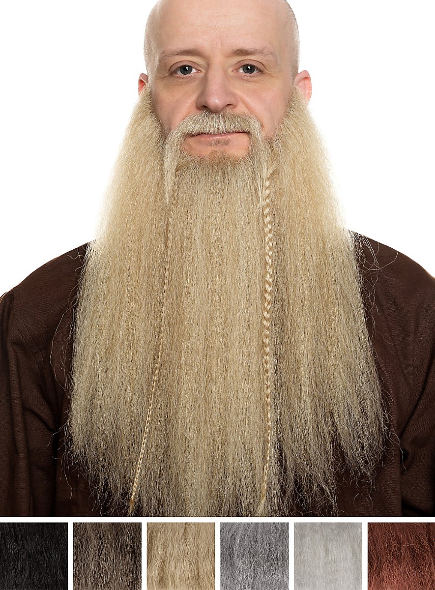 Viking beard set with full beard and moustache - andracor.com